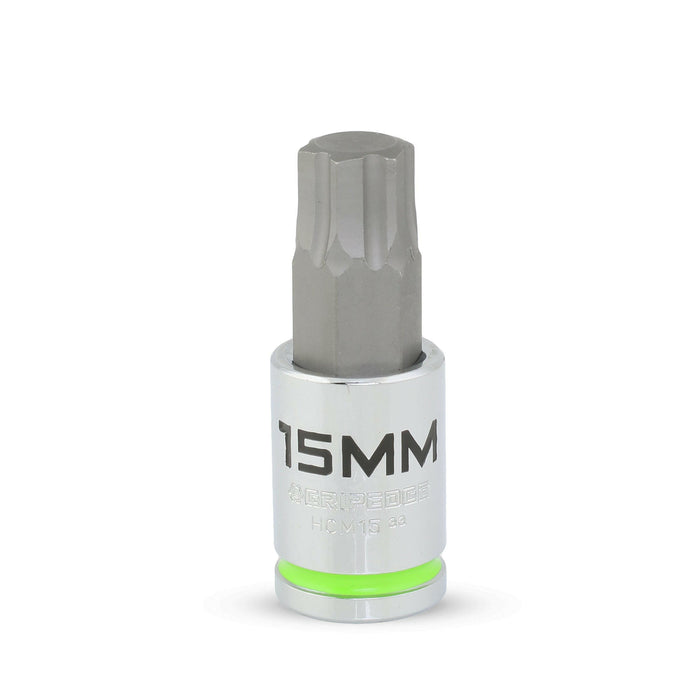 15mm - 1/2" Dr RPT Hex bit socket | GRIPEDGE Tools
