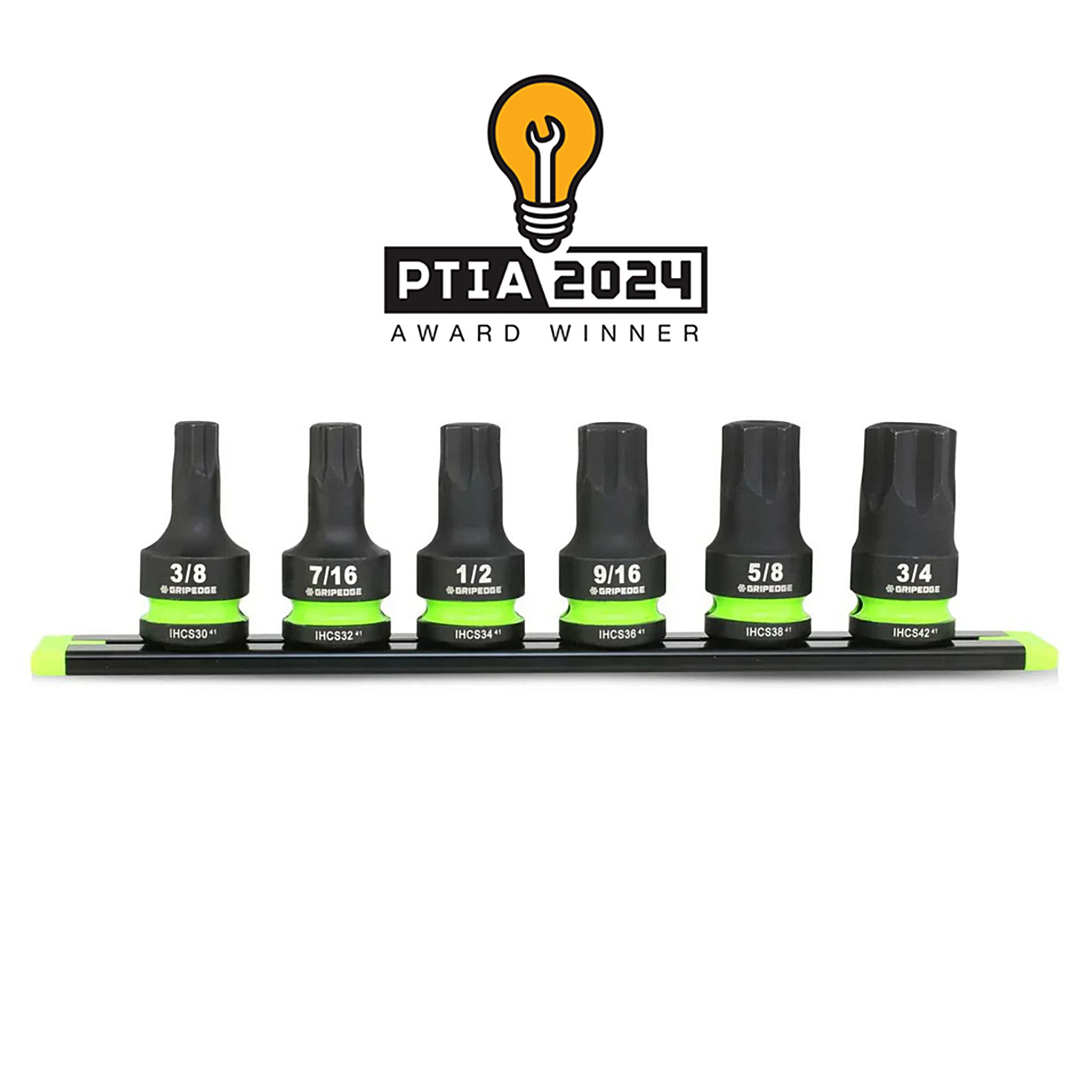 RPT Impact Hex Driver Set - 6Pc Short SAE | Grip Edge Tools | GRIPEDGE ...