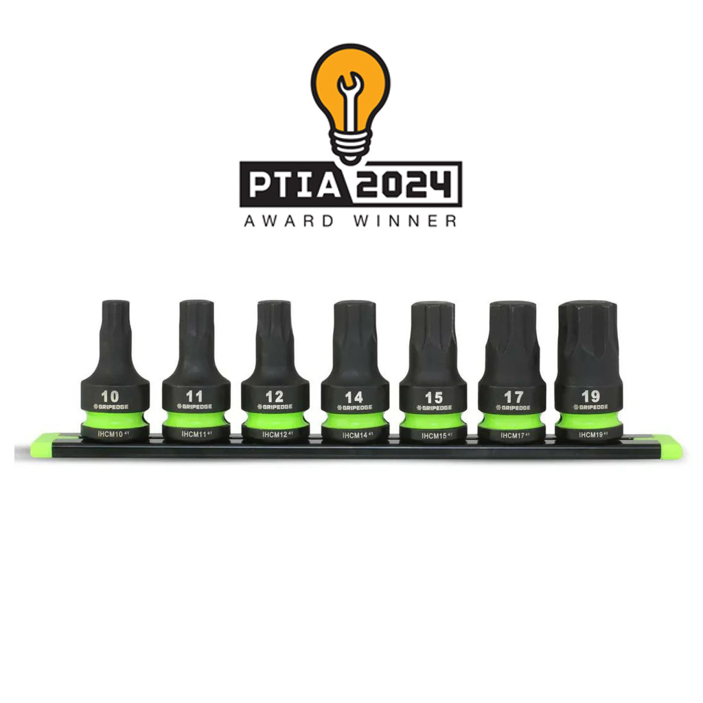 RPT Impact Hex Driver Set - 6Pc 1/2’’ Drive Short SAE | GRIPEDGE Tools