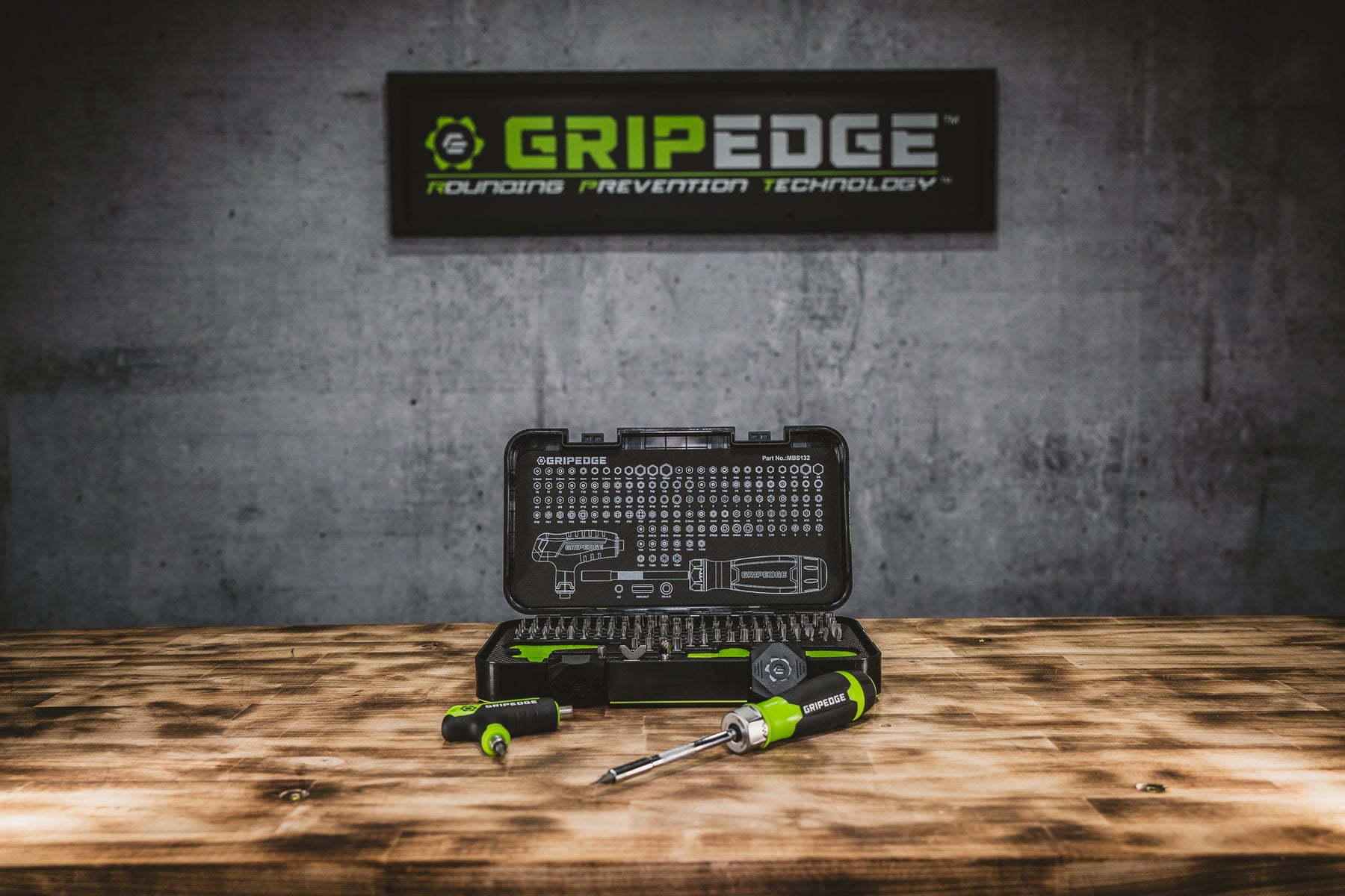 RPT Multi-Bit Driver Set - 132 Pieces | Grip Edge Tools – GRIPEDGE Tools