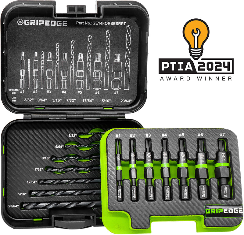 GripEdge Tools | G-FORS Extractor Set - 14Pc (injection molded ...