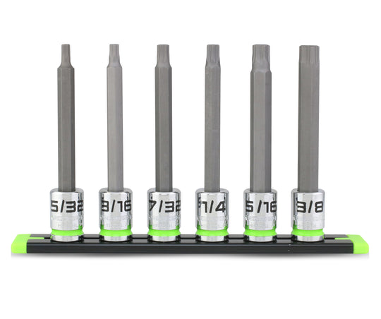 RPT Hex Driver Set - 6Pc 3/8’’ Drive Long SAE – GRIPEDGE Tools