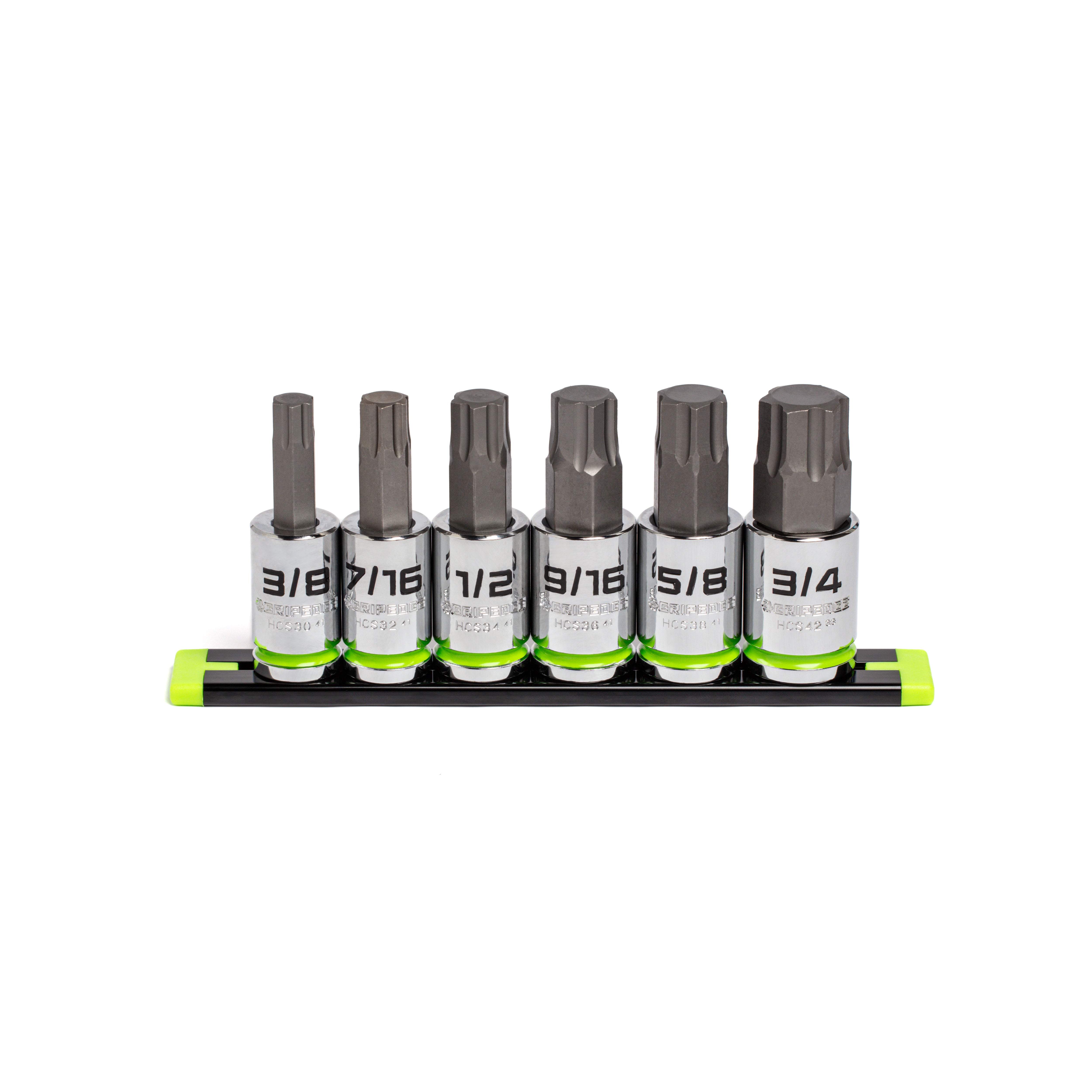 Hex Driver Set 6Pc 1/2” SAE – GRIPEDGE Tools