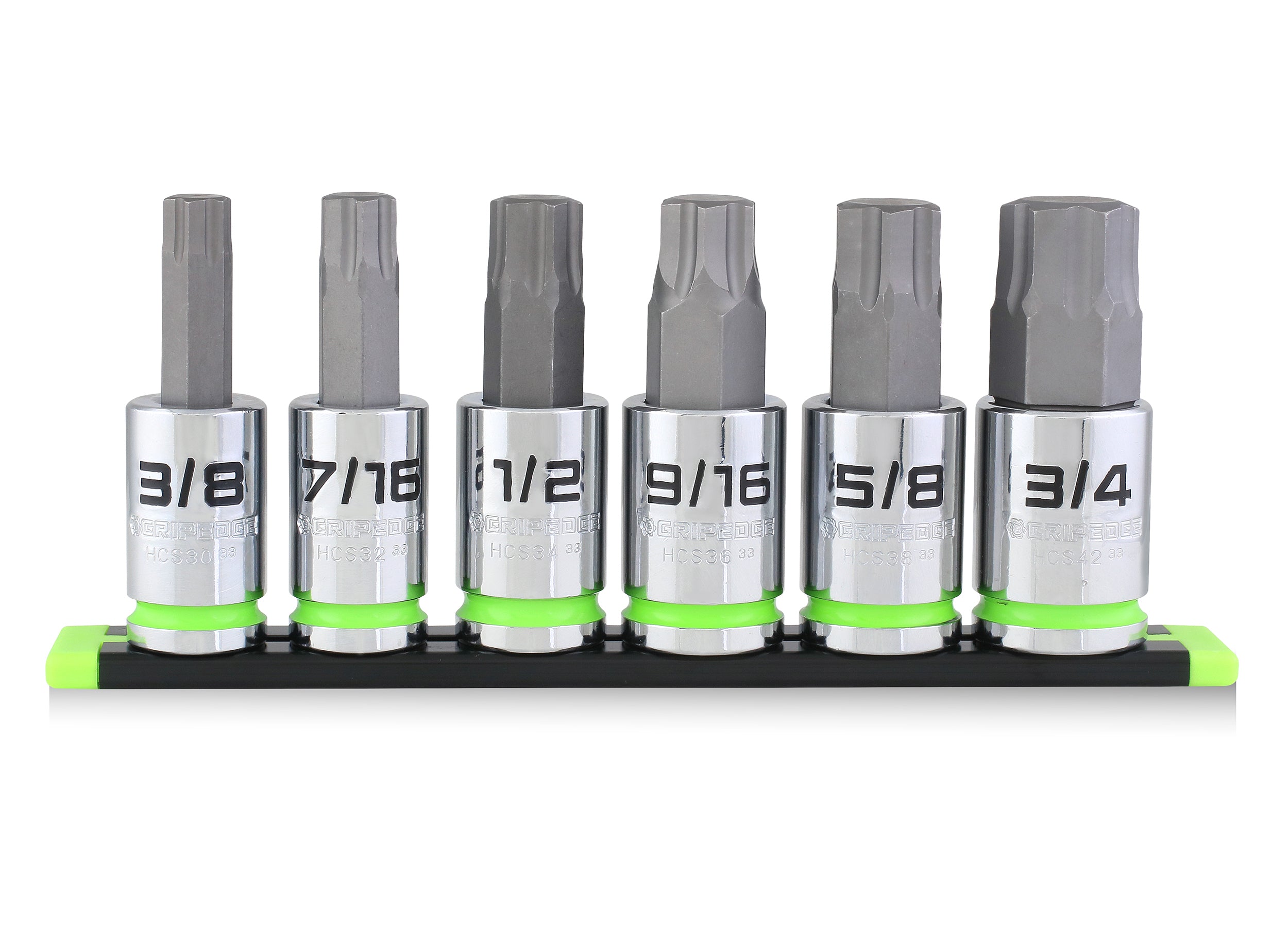 RPT Hex Driver Set - 6Pc 1/2’’ Drive SAE – GRIPEDGE Tools