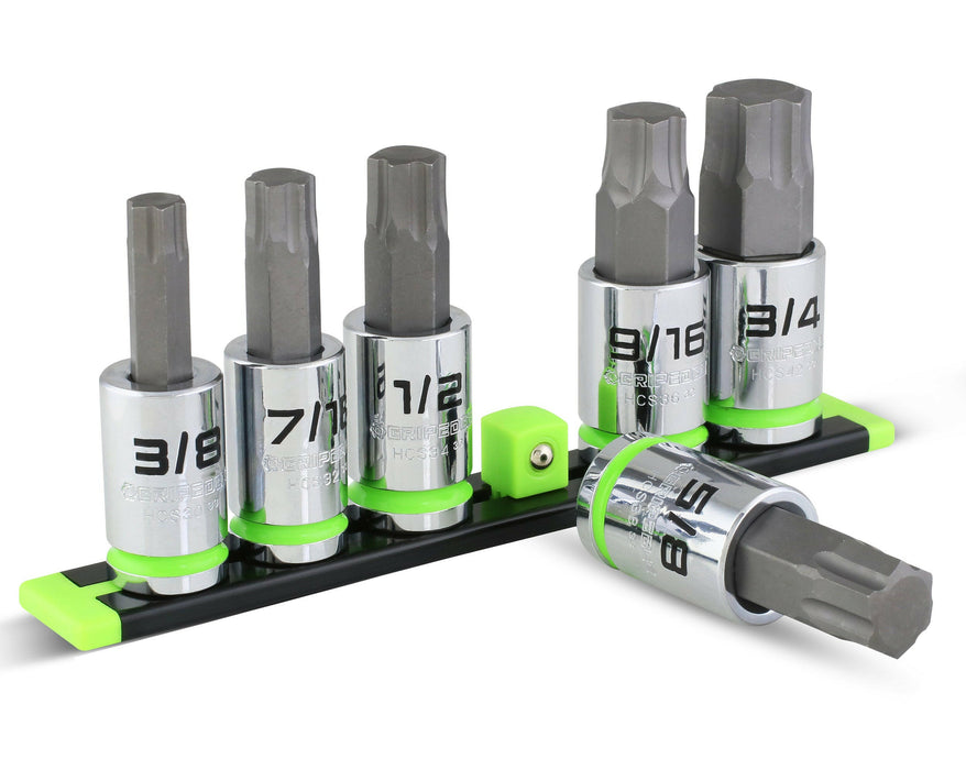 RPT Hex Driver Set - 6Pc 1/2’’ Drive SAE — GRIPEDGE Tools