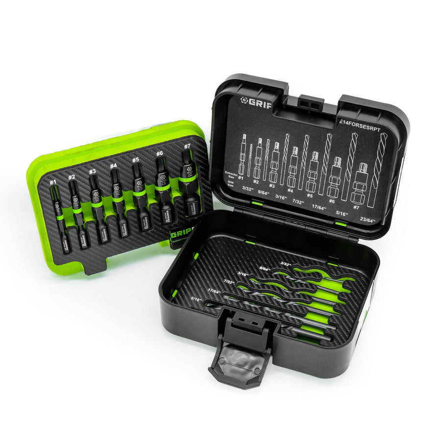 GripEdge Tools | G-FORS Extractor Set - 14Pc (injection molded ...