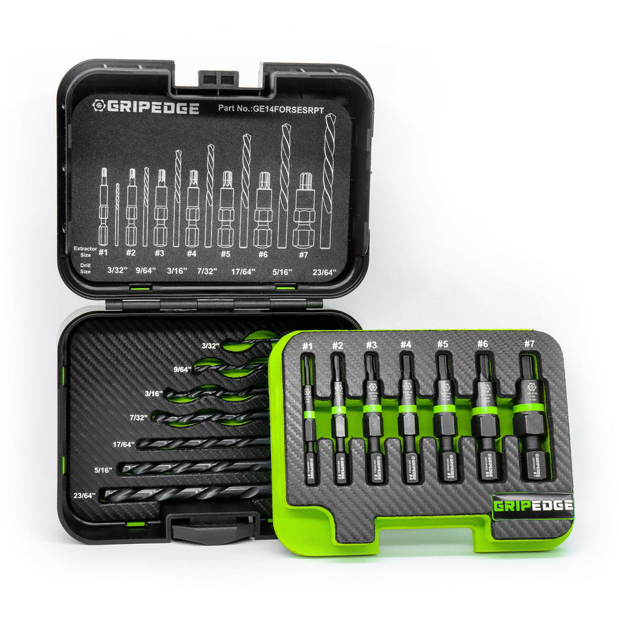 GripEdge Tools | G-FORS Extractor Set - 14Pc (injection molded ...