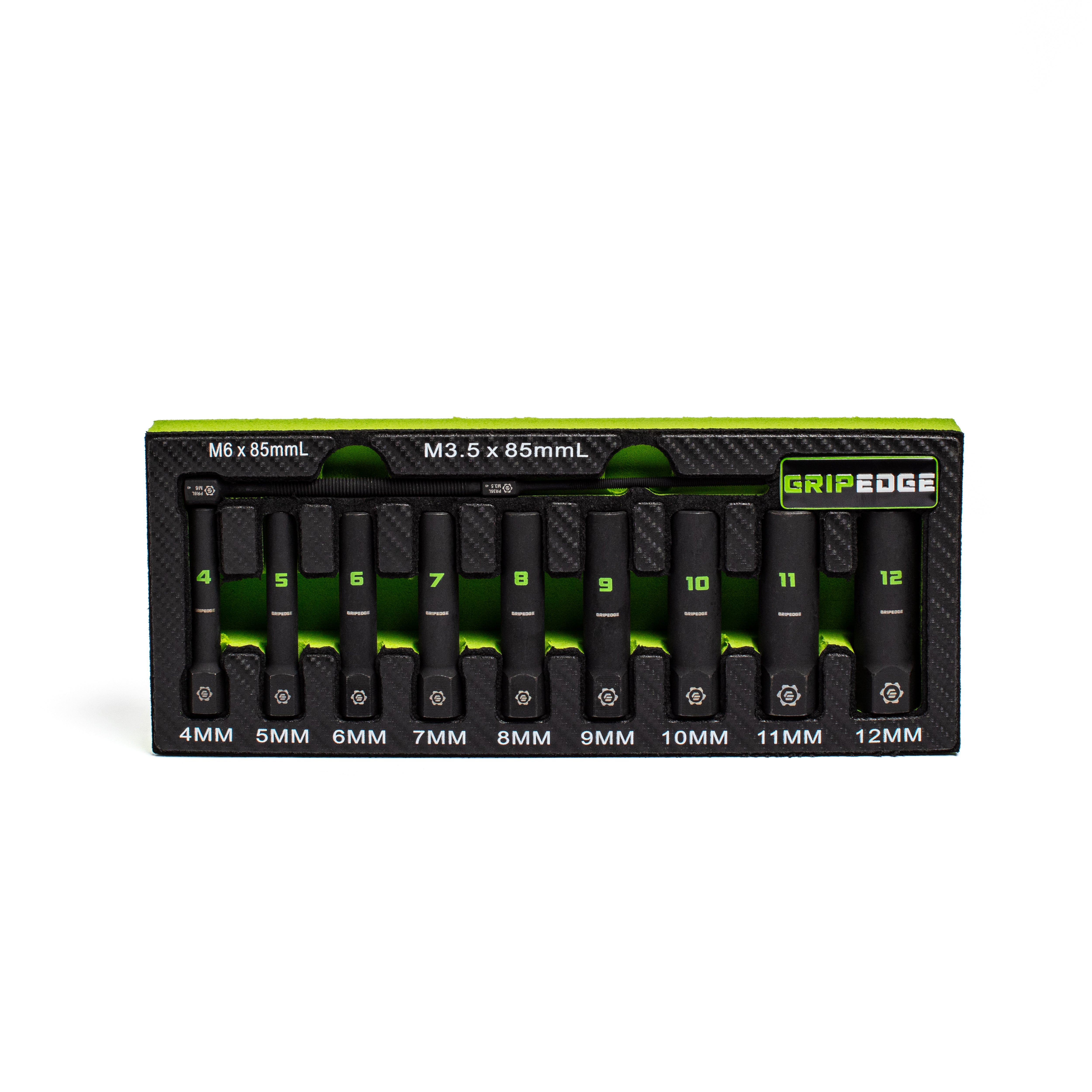 RPT Socket Extractor Set - 9-Pc 1/4" Drive Metric Deep – GRIPEDGE Tools