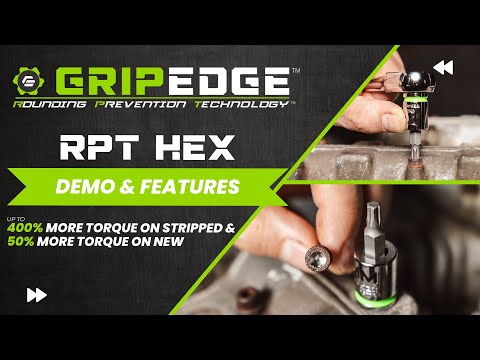 RPT Hex Driver Set - 7Pc 3/8" Dr Short Metric | GRIPEDGE Tools